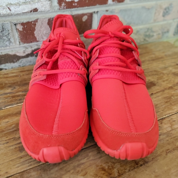 adidas | Shoes | Adidas Mens Tubular Radial Red Size 2 | Poshmark